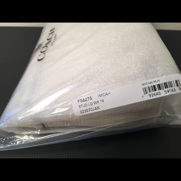 Coach | Bags | Nwt Coach F56275 Large 9 Stardust Crystal Rivets | Poshmark